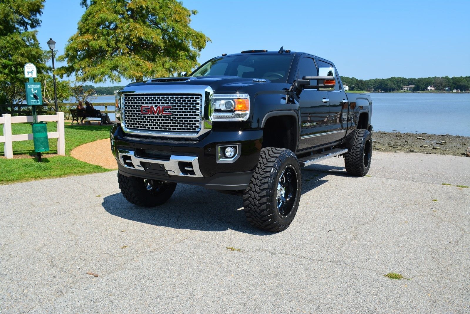 Loaded 2017 GMC Sierra 2500 Denali Lifted Lifted Trucks For Sale