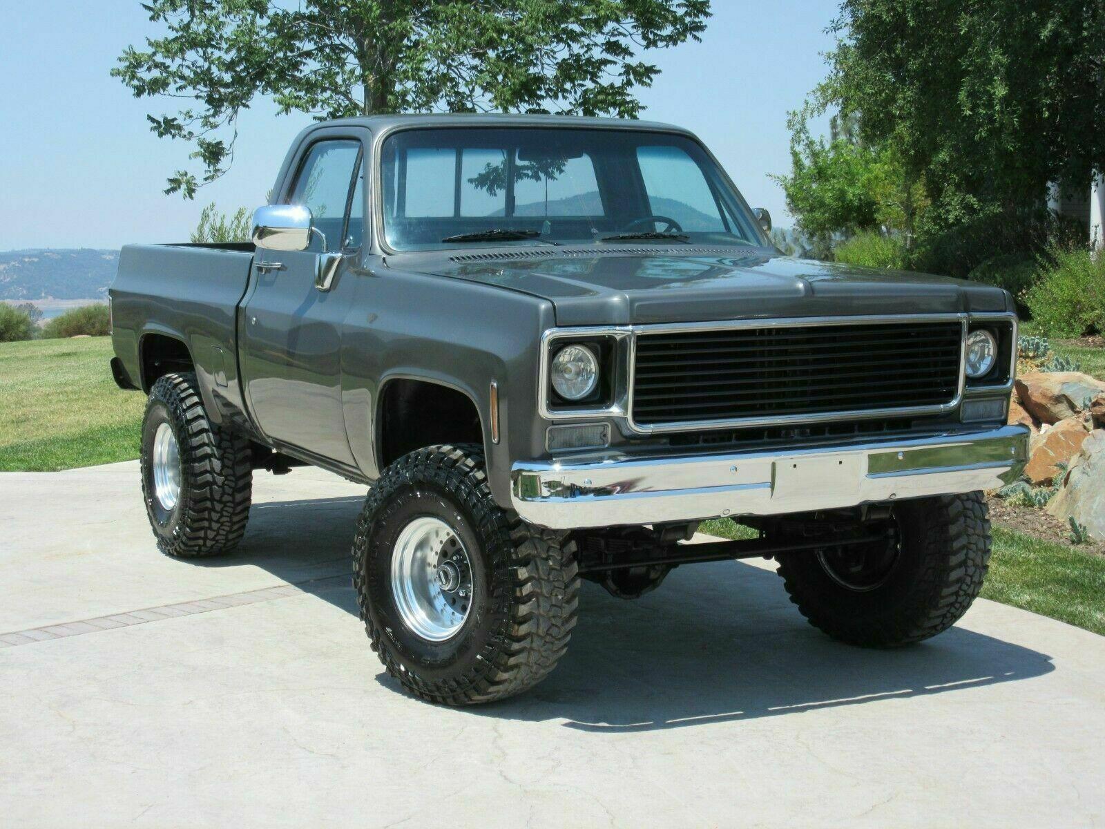 1975 Chevrolet C/K Pickup 1500 4×4 Short Bed lifted [Freshly Restored ...