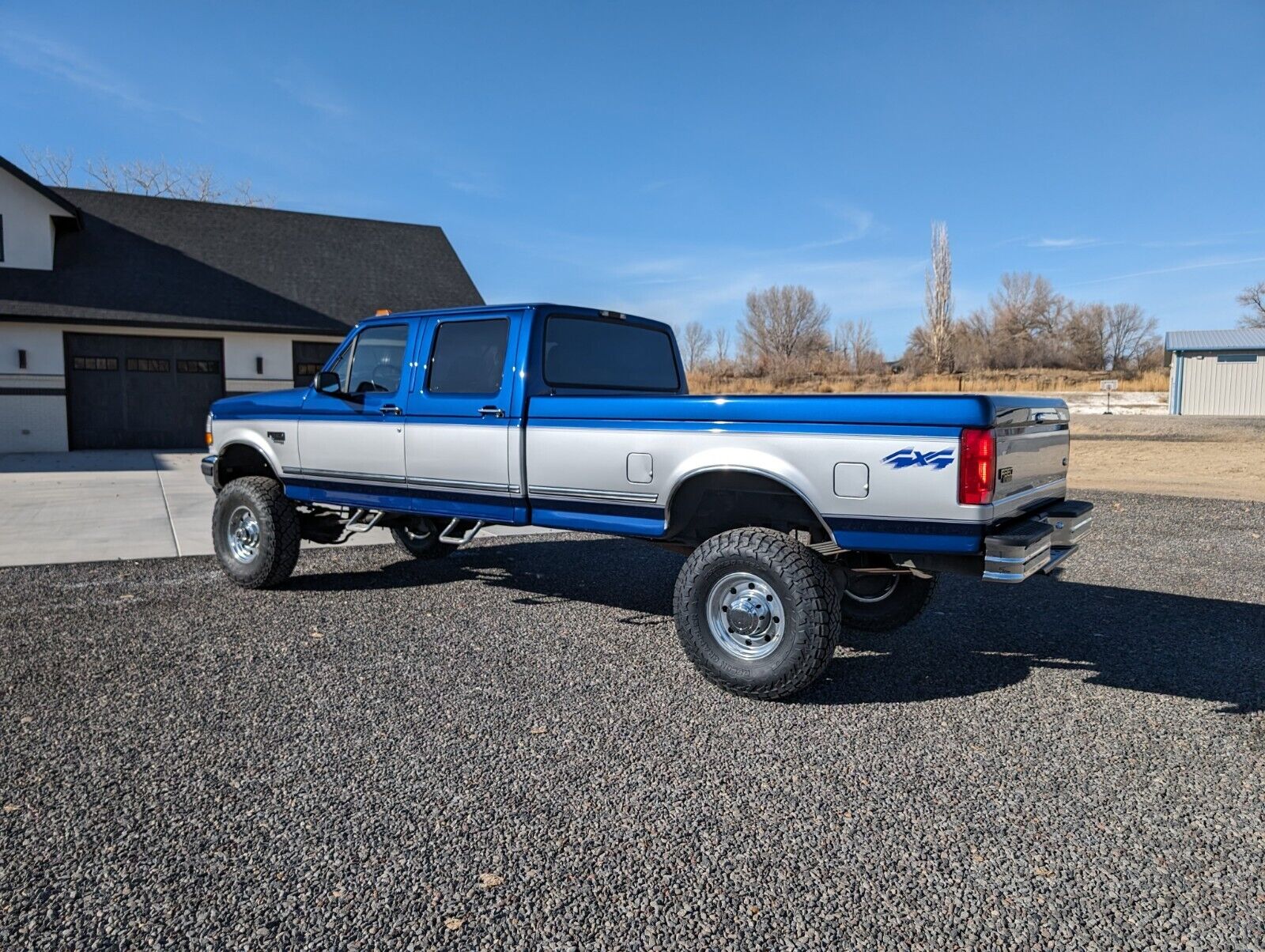 1995 Ford F-350 XL Crew Cab 4×4 lifted [repainted] for sale